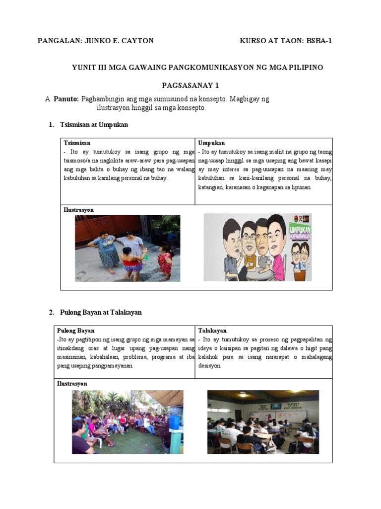 Fil. Midterm Activity | PDF