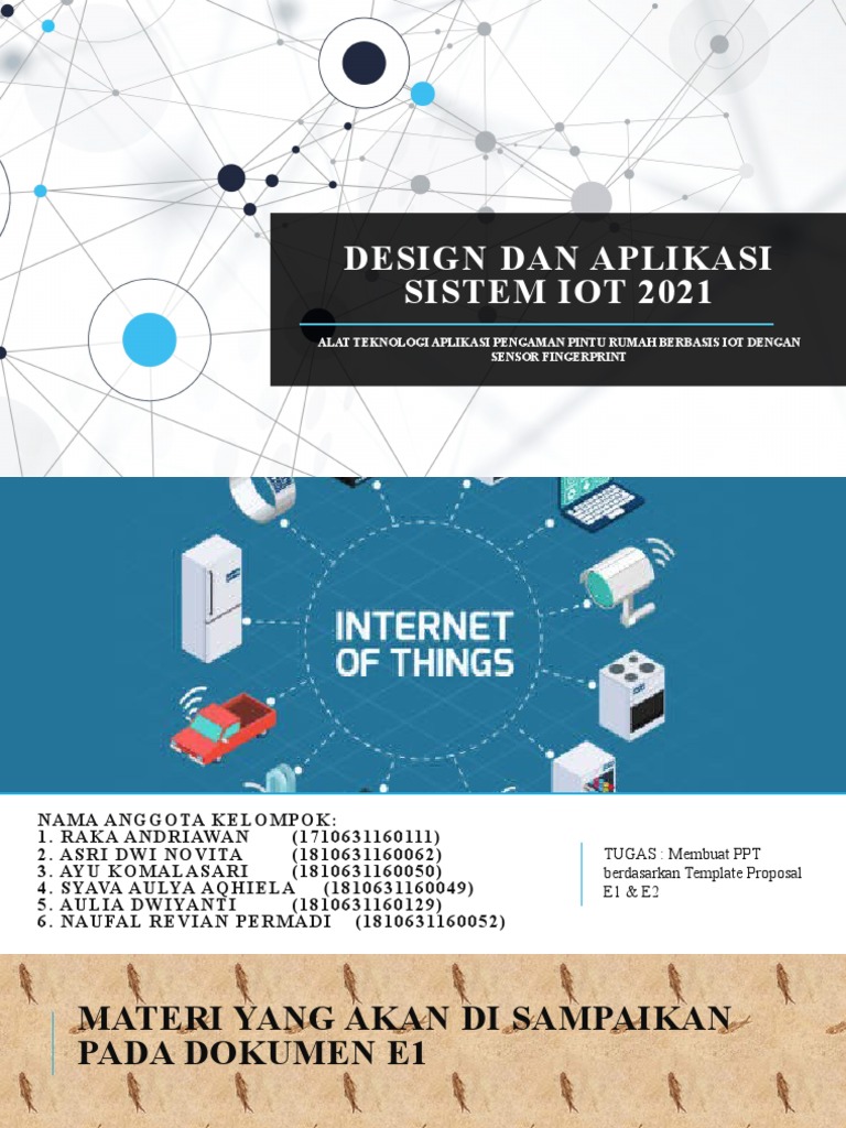 Final Project Design Dan Aplikasi IoT 2021-1 | PDF
