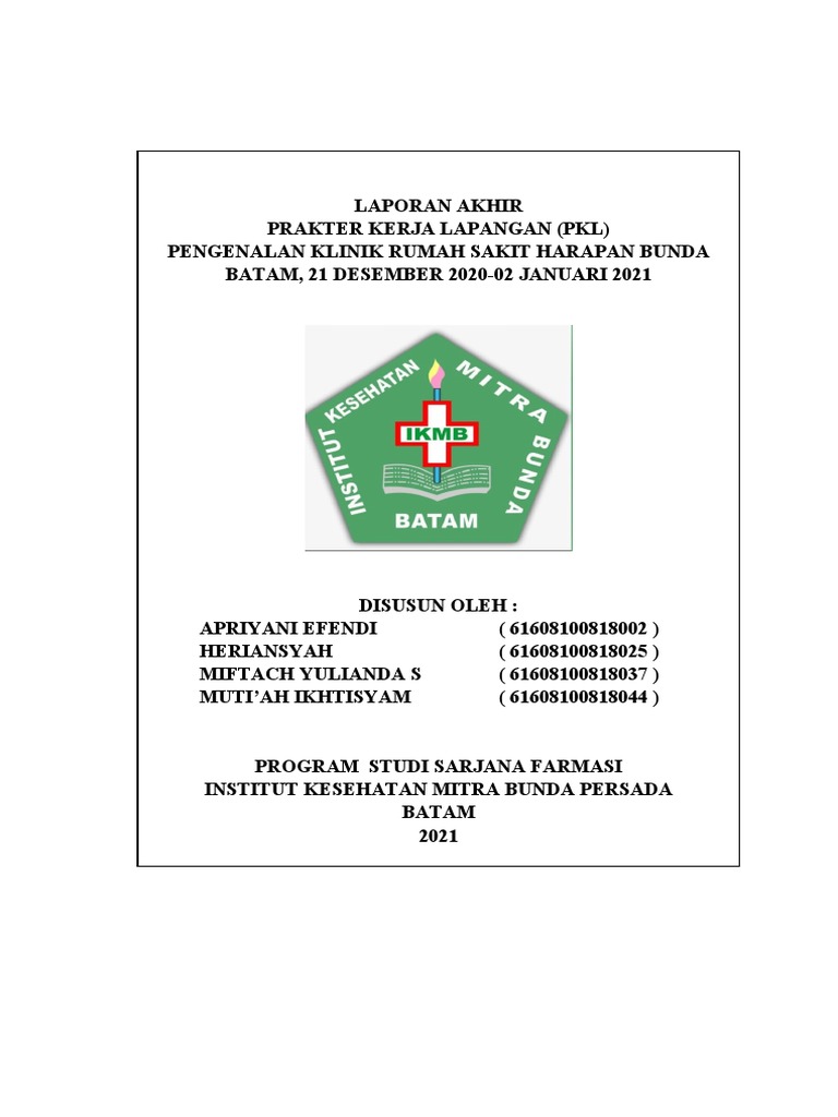 Laporan RSHB Kel 3 | PDF