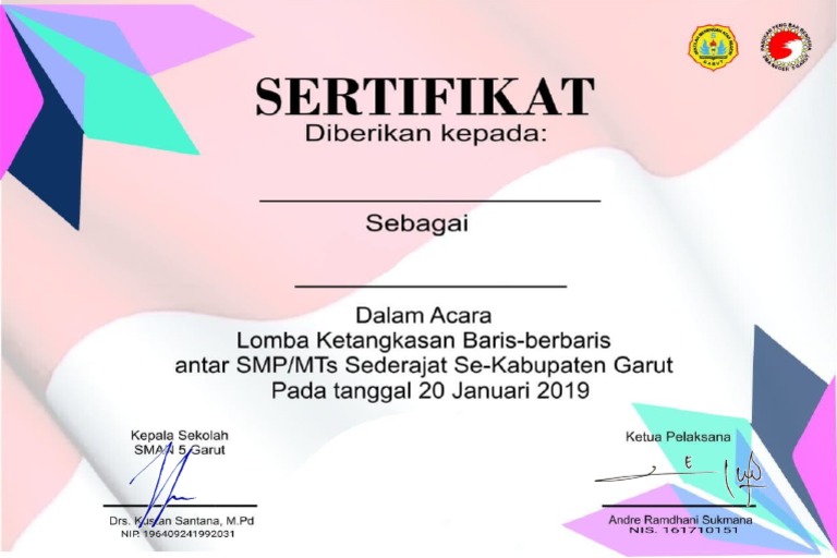 Piagam Paskibra | PDF