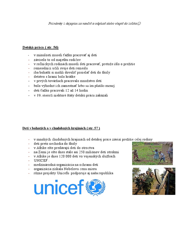 Poznamky Z DEJ | PDF