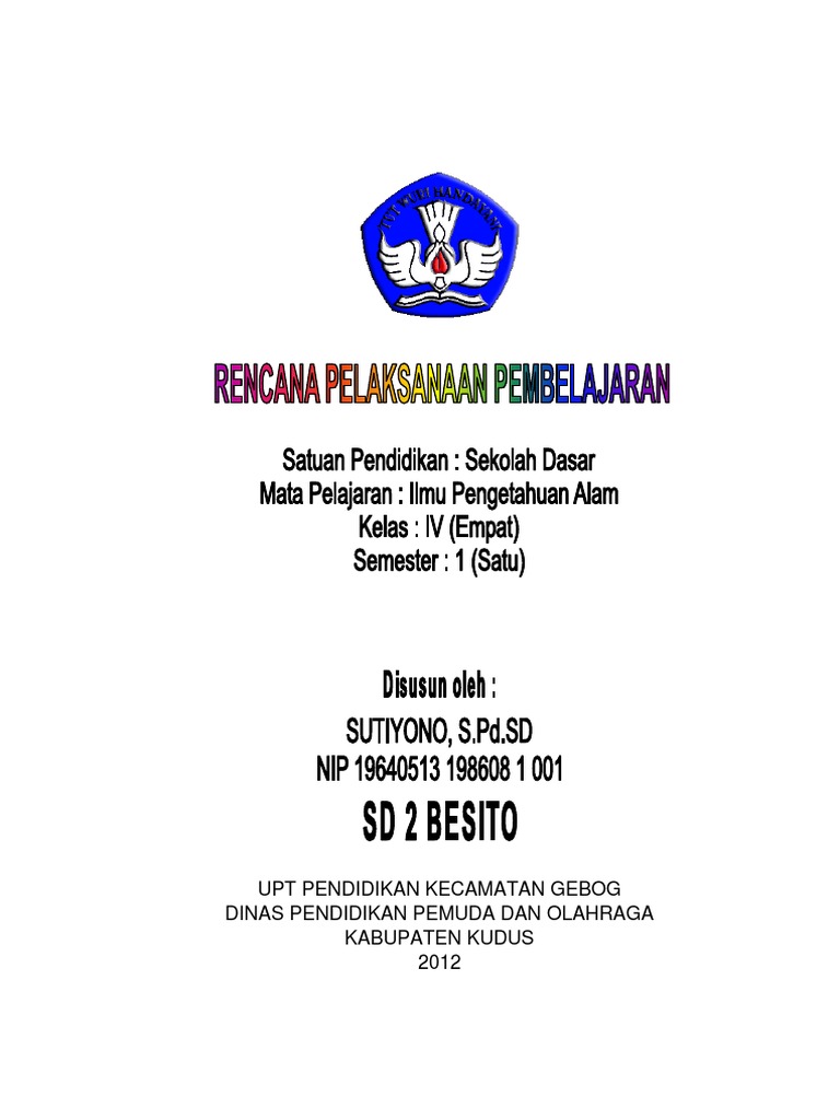 RPP Ipa Kelas IV 1 Struktur Akar | PDF | Seni & Disiplin Bahasa | Griya & Taman