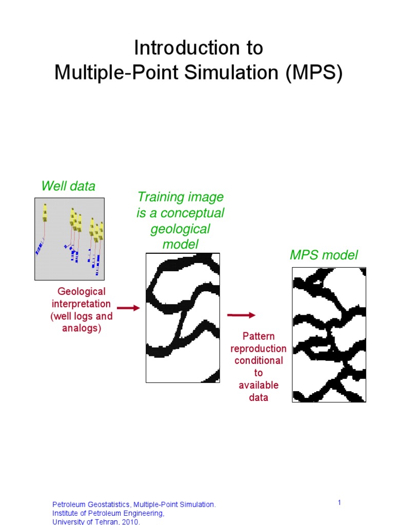 06 - Multiple-Poin Simulation (MPS) | PDF | Cluster Analysis | Simulation