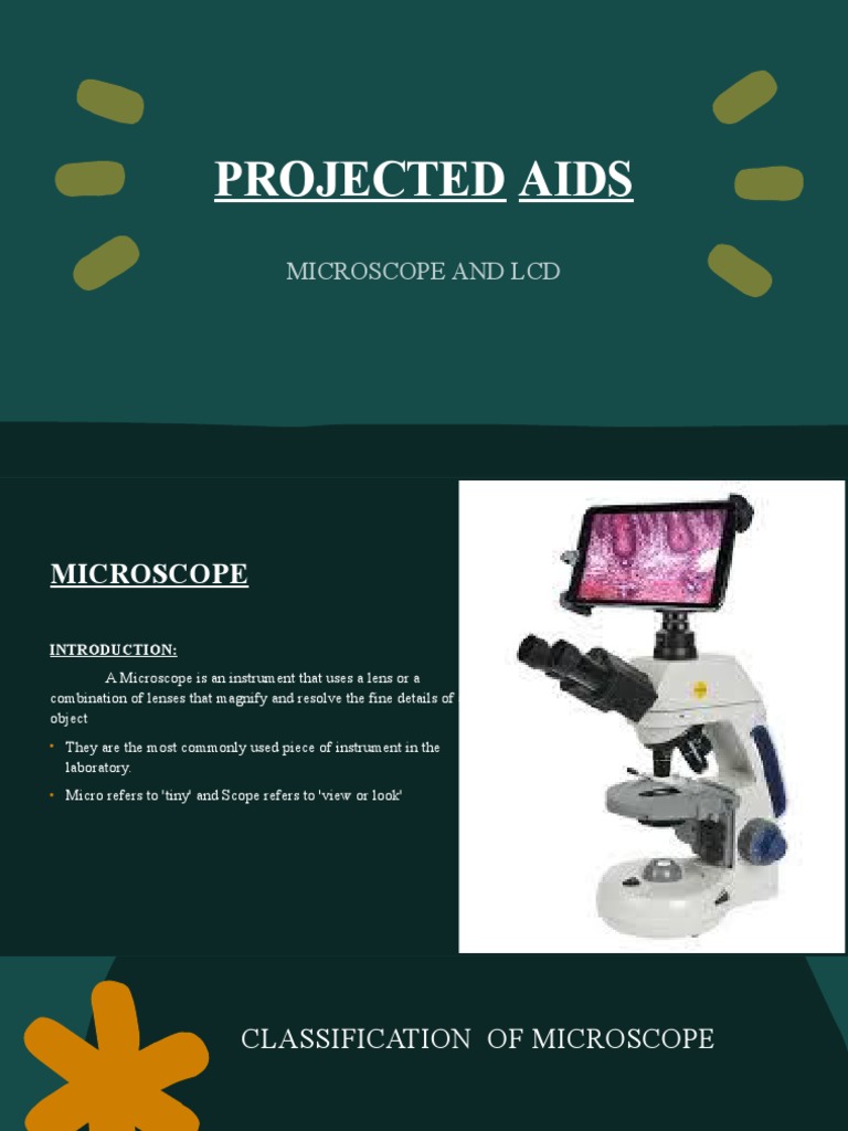 Projected Aids: Microscope and LCD | PDF | Liquid Crystal Display ...