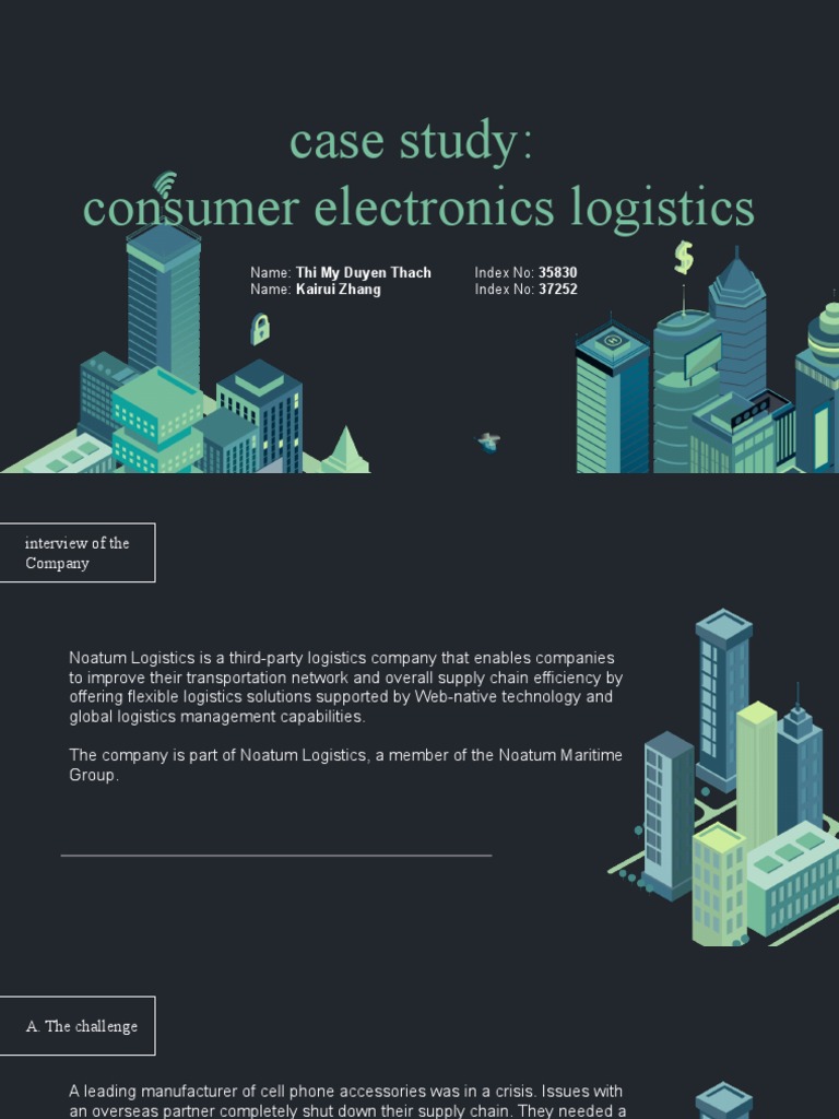 Logistics Case Study | Download Free PDF | Logistics | Supply Chain