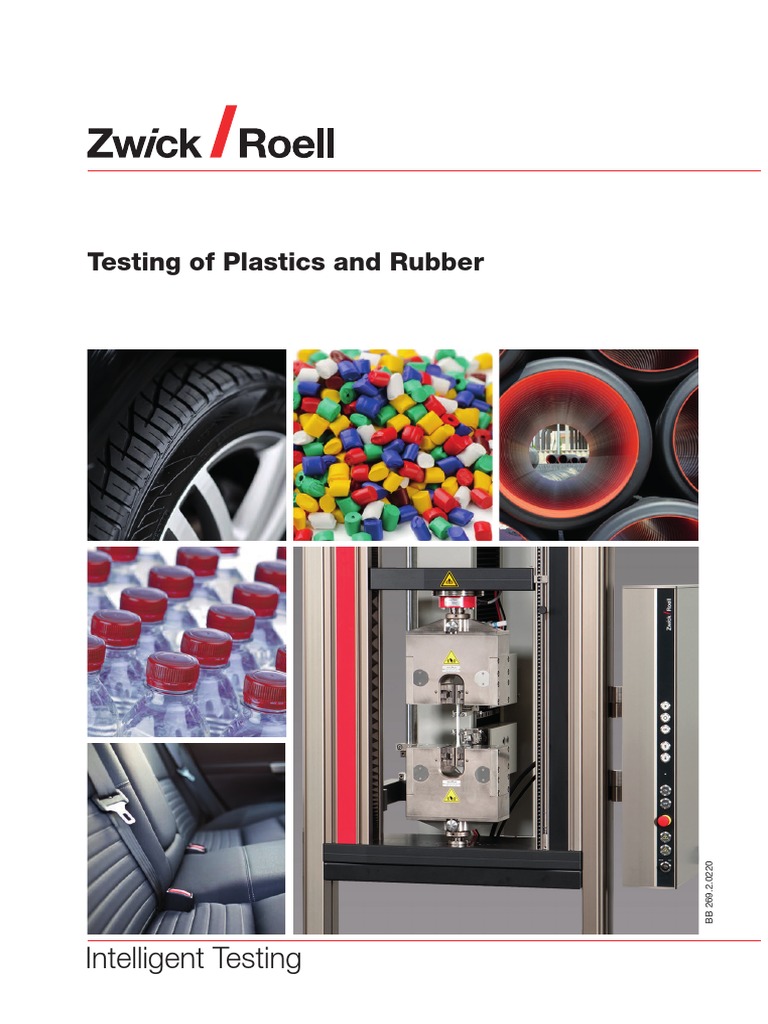 Testing of Plastics and Rubber | PDF | Friction | Creep (Deformation)