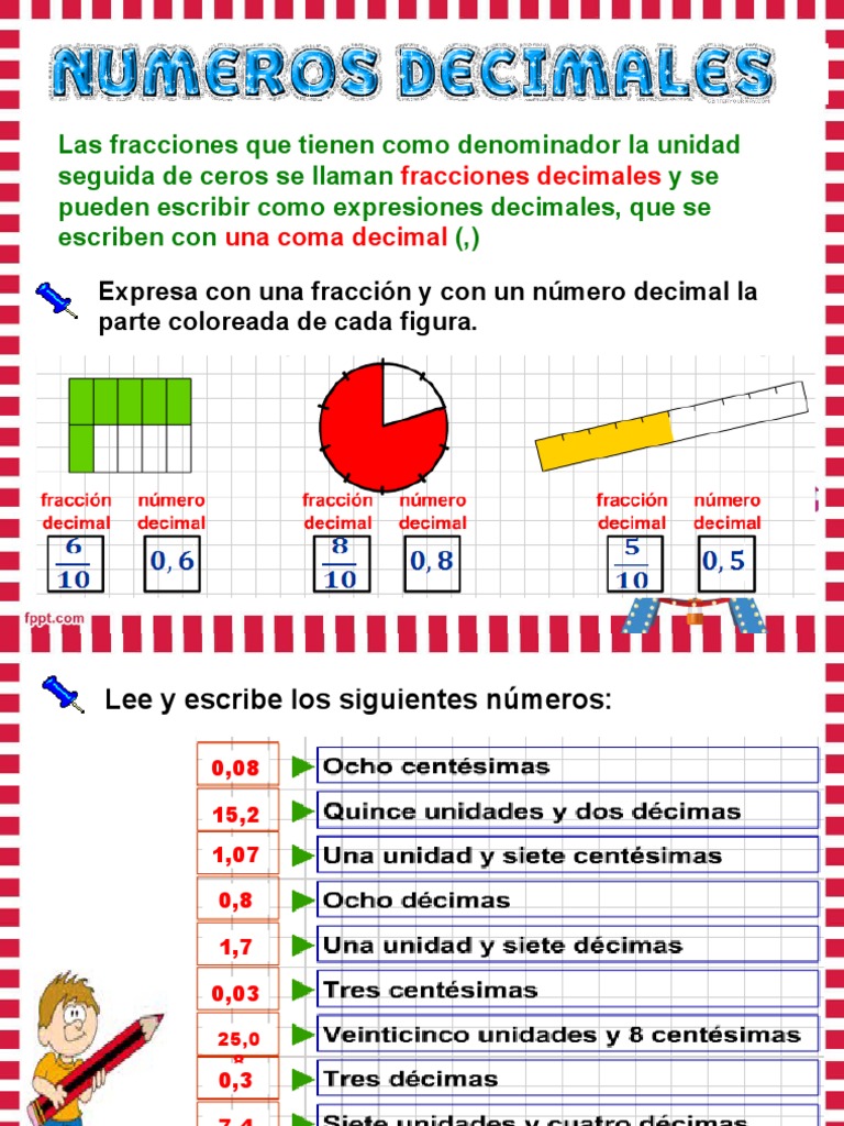 4to Matematica - Numeros Decimales | PDF