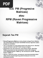 Raven Progressive Matrices RPM (CPM, SPM, APM) | PDF