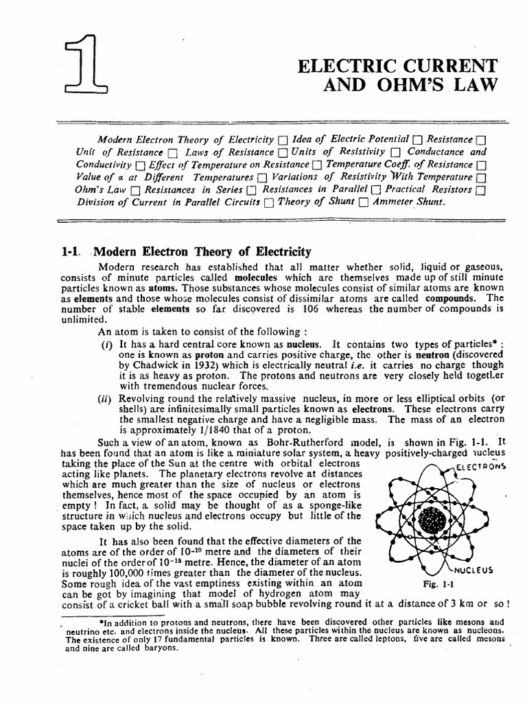 Chapter 1 | PDF | Atomic Nucleus | Atoms