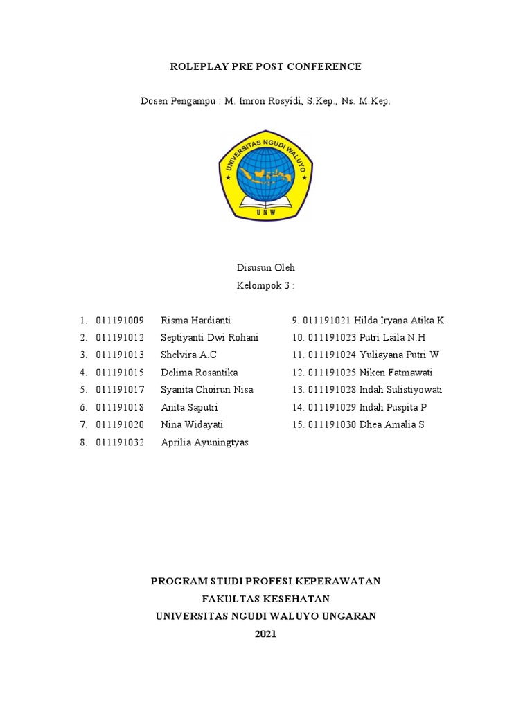 Metode Tim Pre Dan Post Conference | PDF | Kesehatan Holistik | Sains ...