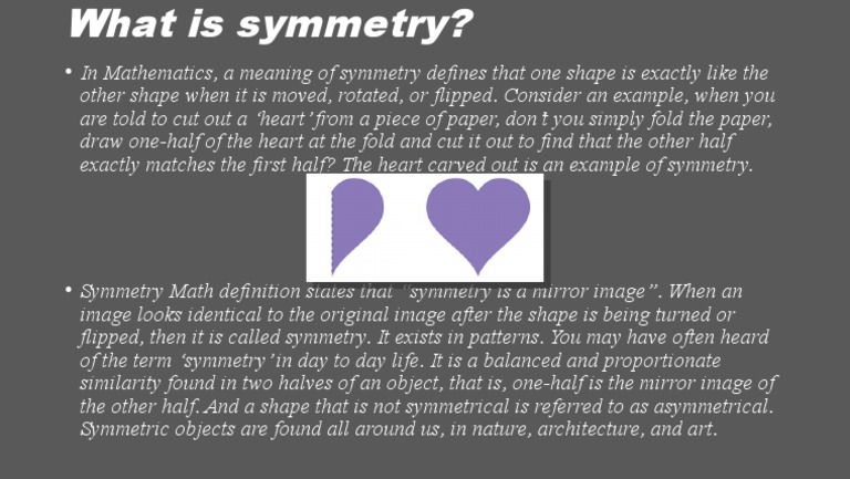 What Is Symmetry | PDF