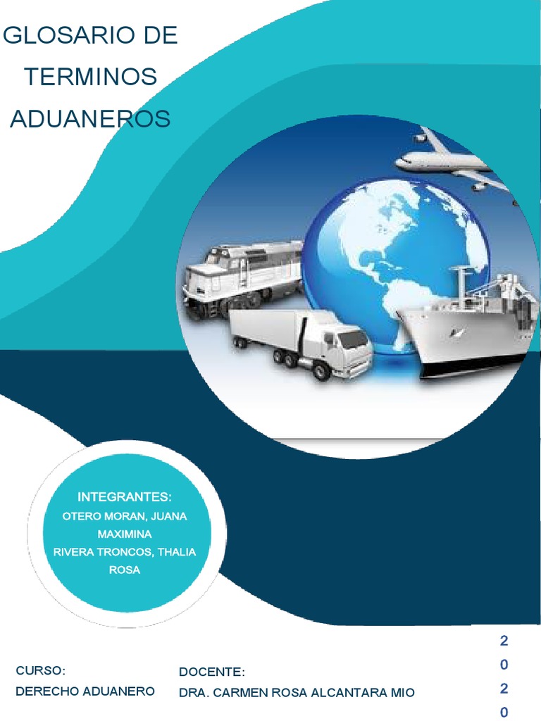 Glosario de Terminos Aduaneros Terminado | PDF | aduana | Arancel