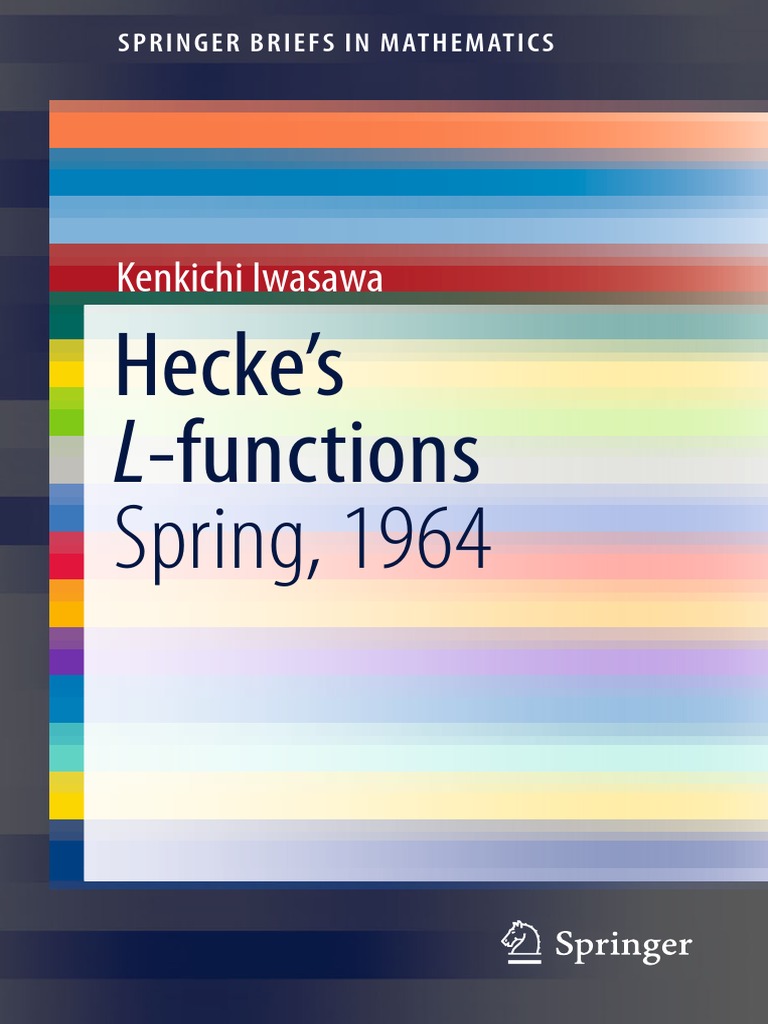Hecke's L-Functions | PDF | Field (Mathematics) | Group (Mathematics)