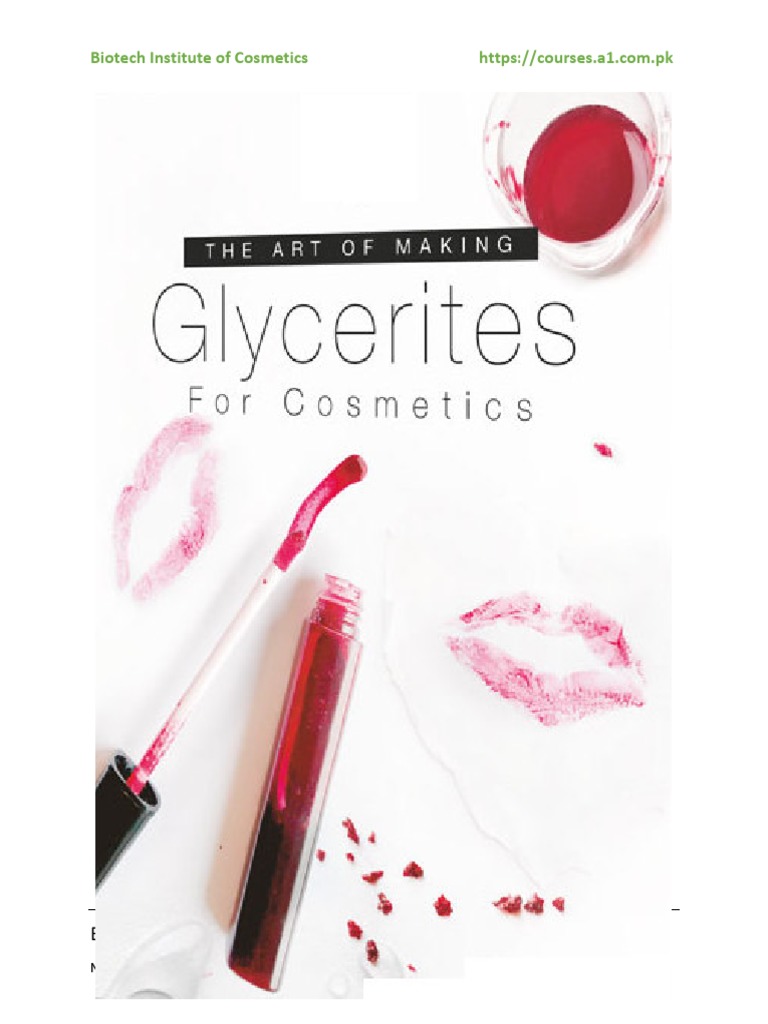 Basic Notes On: Glycerin Extracts (Glycerites) | PDF | Glycerol ...