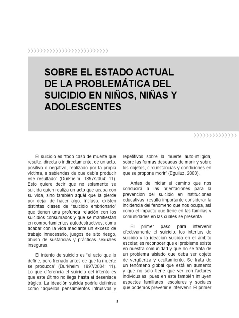 Manual de Prevencion Del Suicidio para Instituciones Educativas 9 ...