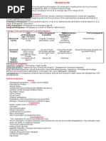 Menopause and Hormone Replacement Therapy HRT Guidelines | PDF ...