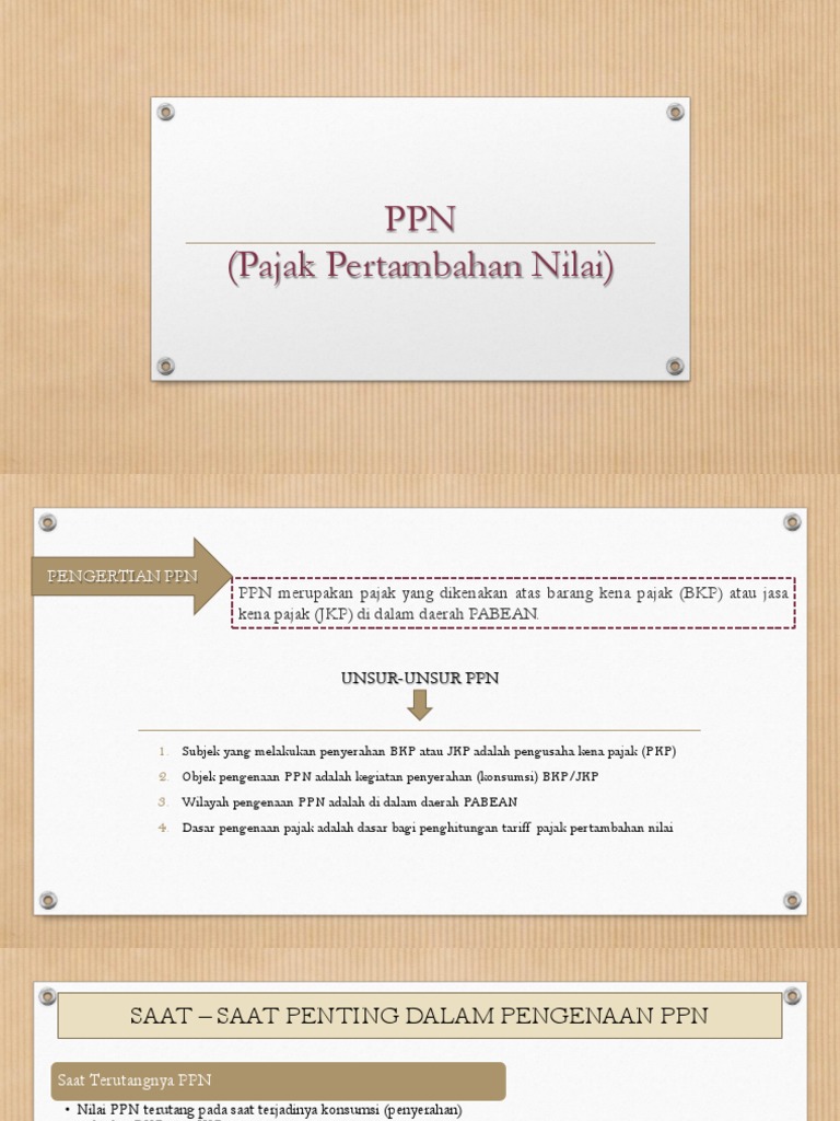 Materi PPN | PDF