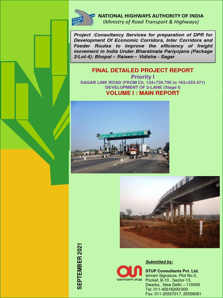 1 Main Report Vol. I | Download Free PDF | Transport