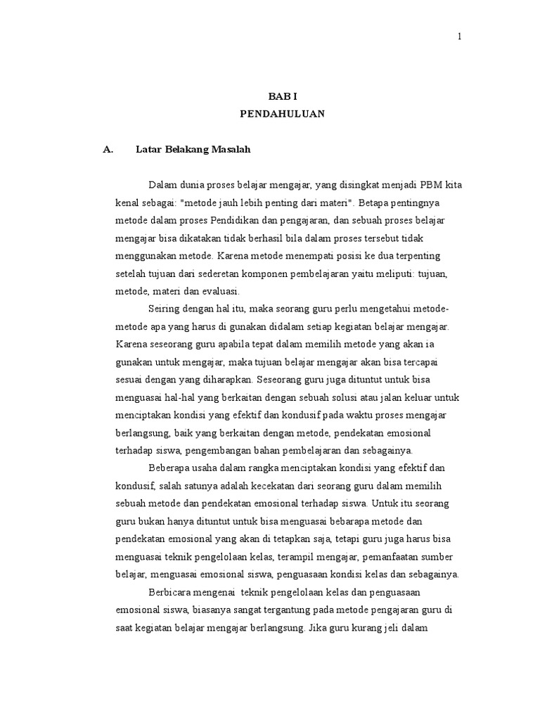 PTK Implementasi Metode Ceramah Dalam Meningkatkan Motivasi Nelajar Materi Pendidikan Agama ...