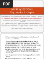 IGCSE History 0470 - Chapter 1 Revision Notes | PDF | Treaty Of ...
