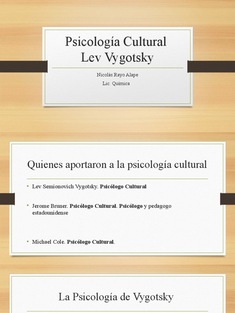 Psicologia Cultural | PDF