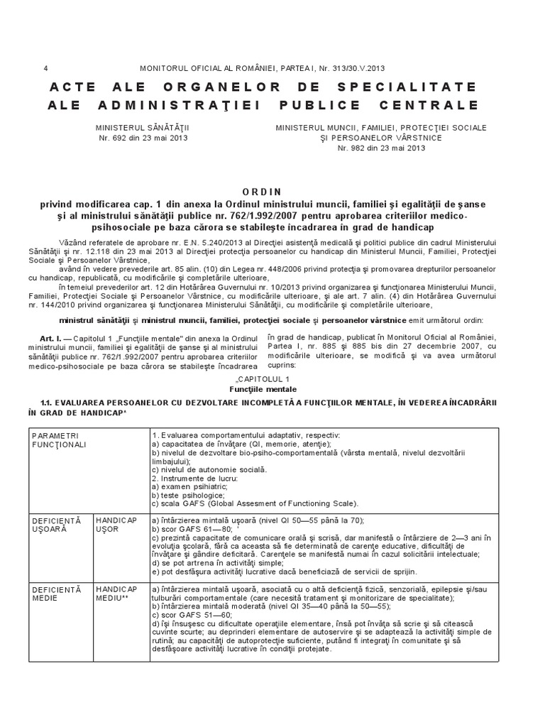 Incadrare Demente | PDF