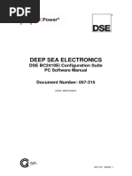 Dse Configuration Suite PC Software Installation Operation Manual | PDF ...