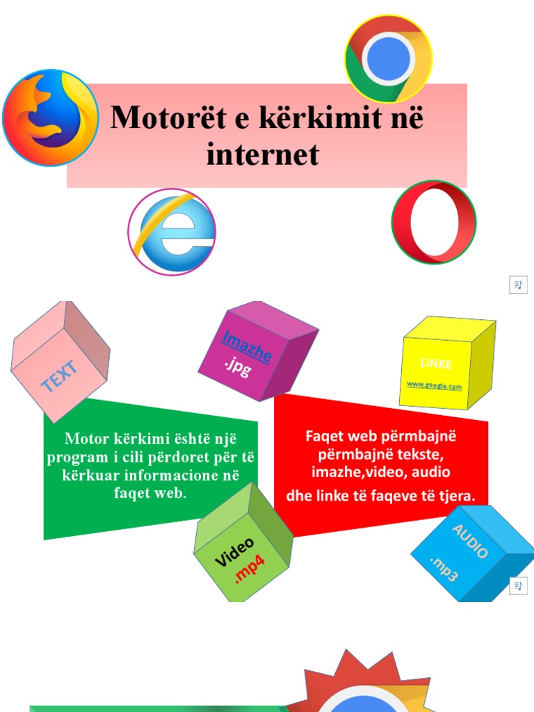 Motorët e Kërkimit Në Internet | PDF