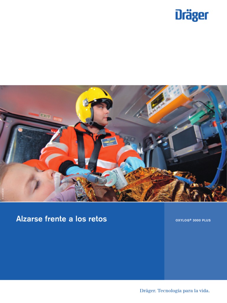 Oxylog 3000 Plus Brochure, Es | PDF | Hospital | Transporte