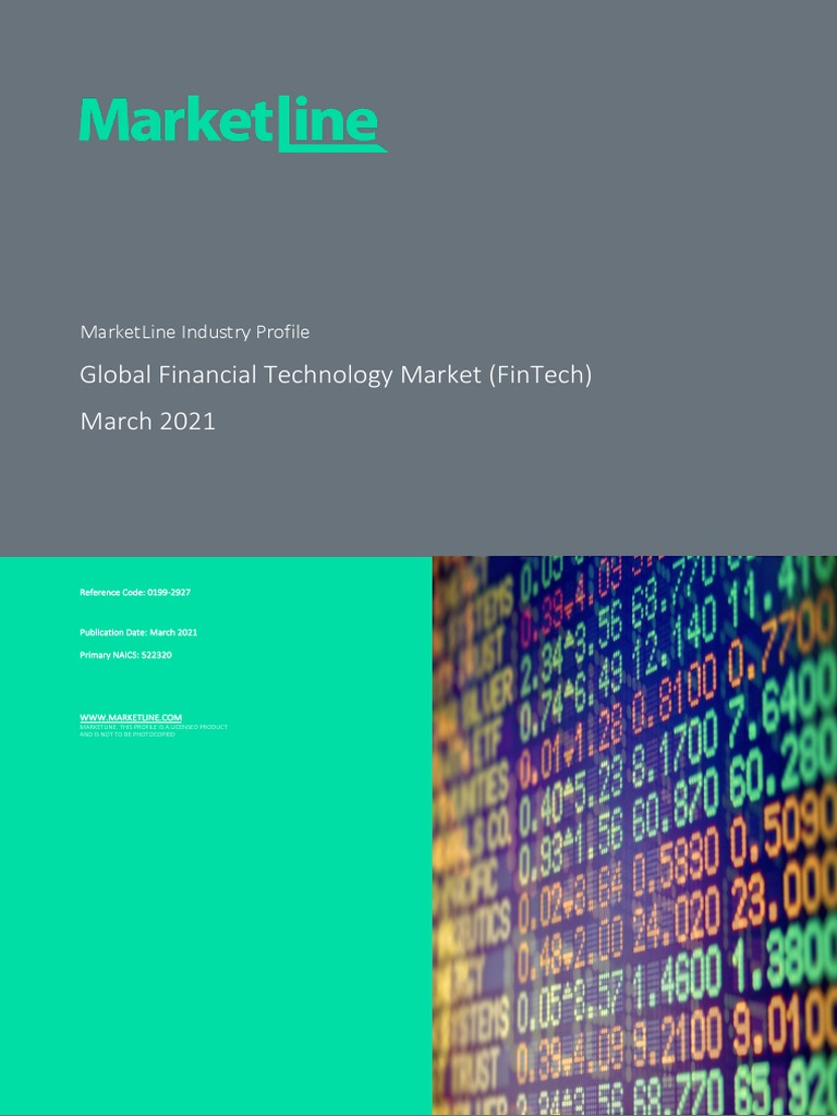 Global Financial Technology Market (Fintech) 127429 | PDF | Finance ...