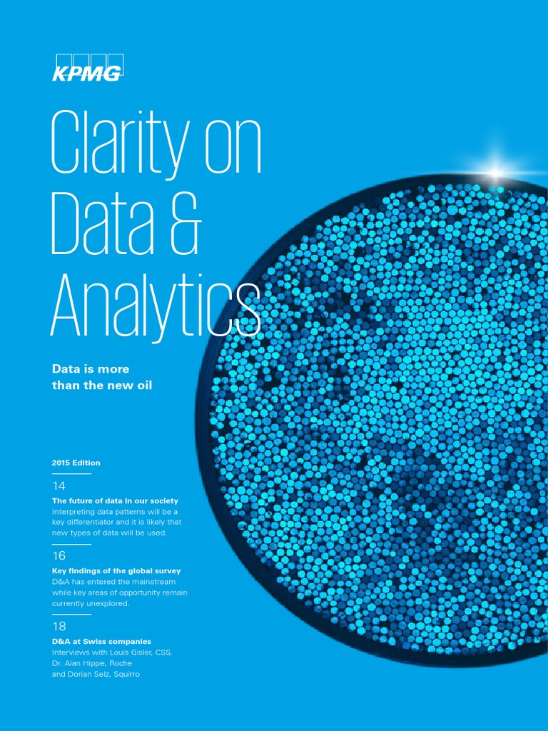 KPMG Data Analytics Article | PDF | Analytics | Health Care
