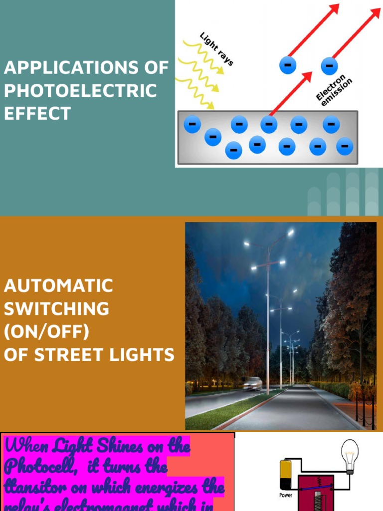 Real-Life Applications of Photoelectric Effect | PDF | Science ...