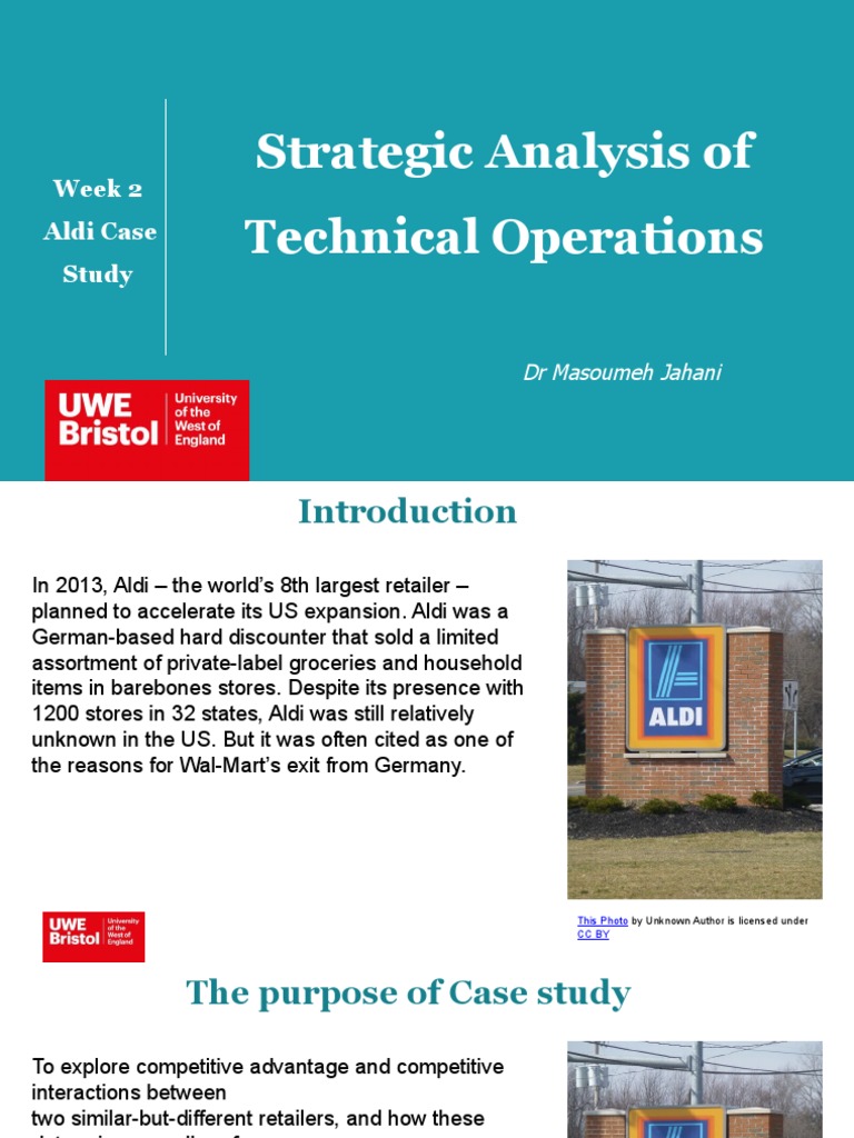 Group Session-Week 2 - Aldi Case Study | PDF | Walmart | Retail