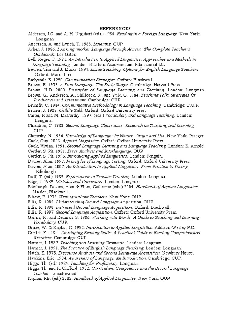 Language Teaching Methodology Pdf Language Education Second Language