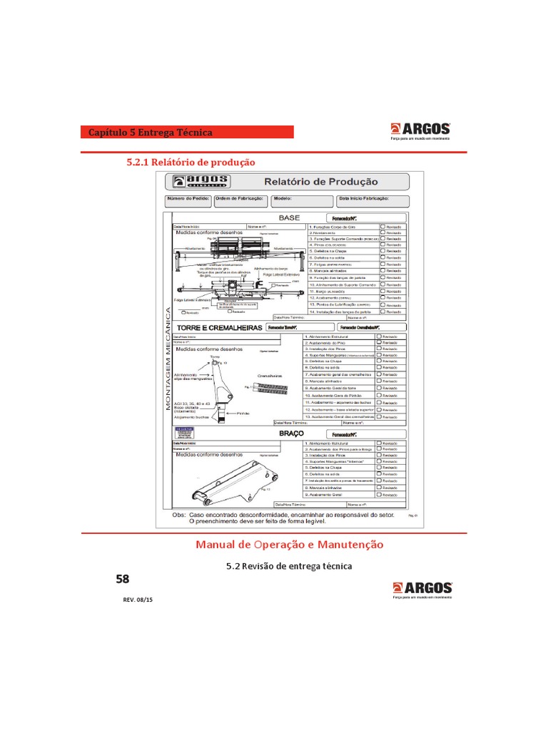 1 Manual de Operacao de Manutencao Munck Argos Linha AGI AGE | PDF 1 Manual de Operacao de Manutencao Munck Argos Linha AGI AGE | PDF