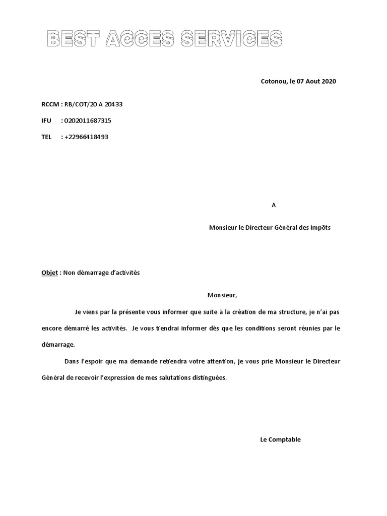 Best Acces Services Non Démarrage | PDF