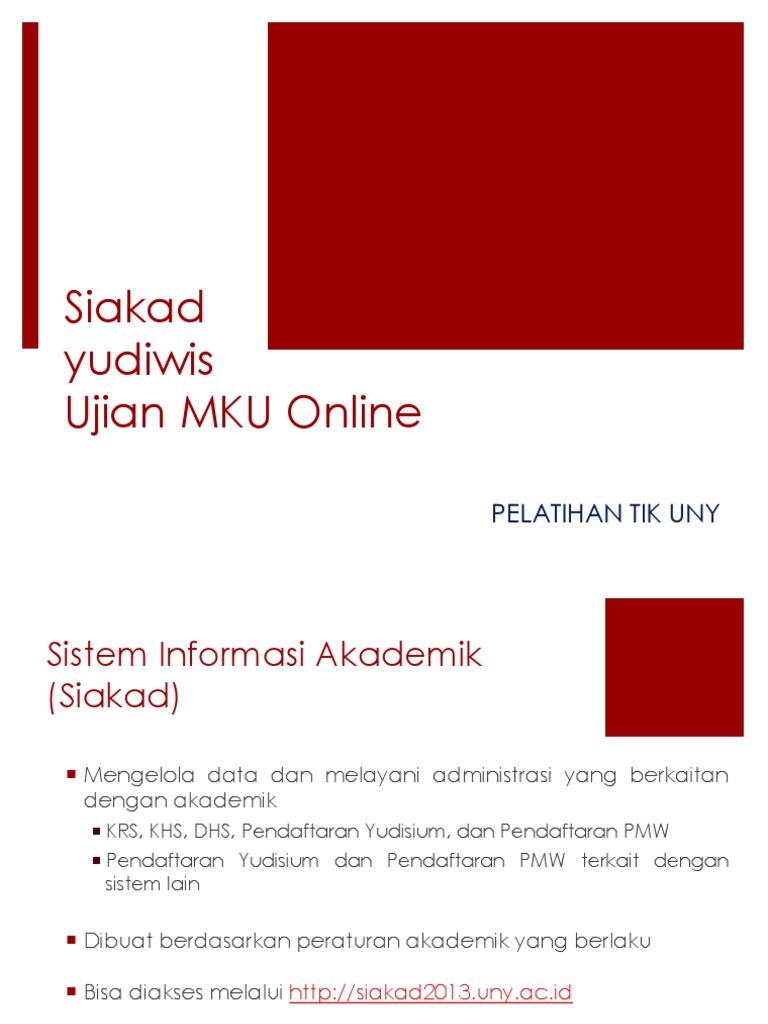 SIAKAD | PDF