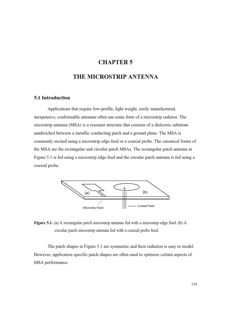 Microstrip | PDF | Antenna (Radio) | Bandwidth (Signal Processing)