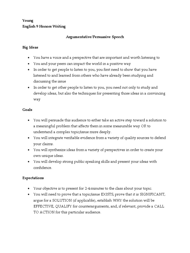 2021 Argumentative Speech Overview | PDF | Human Communication | Crimes