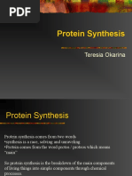 Analogy For Protein Synthesis ?? | PDF | Translation (Biology ...