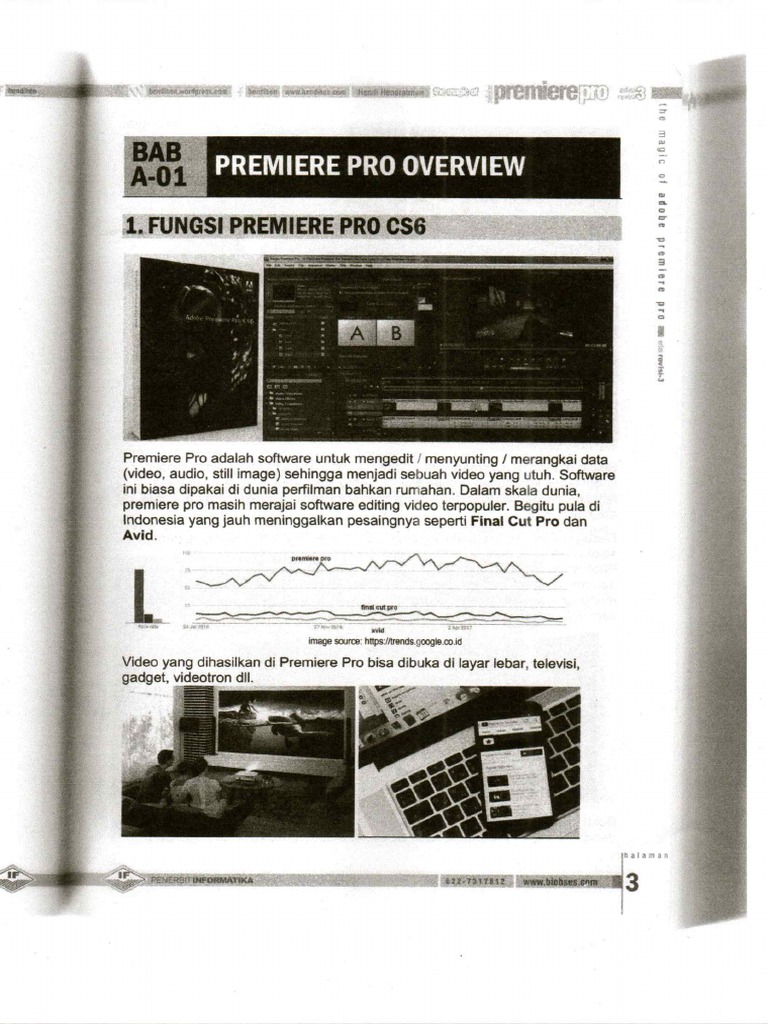 Pengenalan Aplikasi Edit Video - Adobe Premiere | PDF