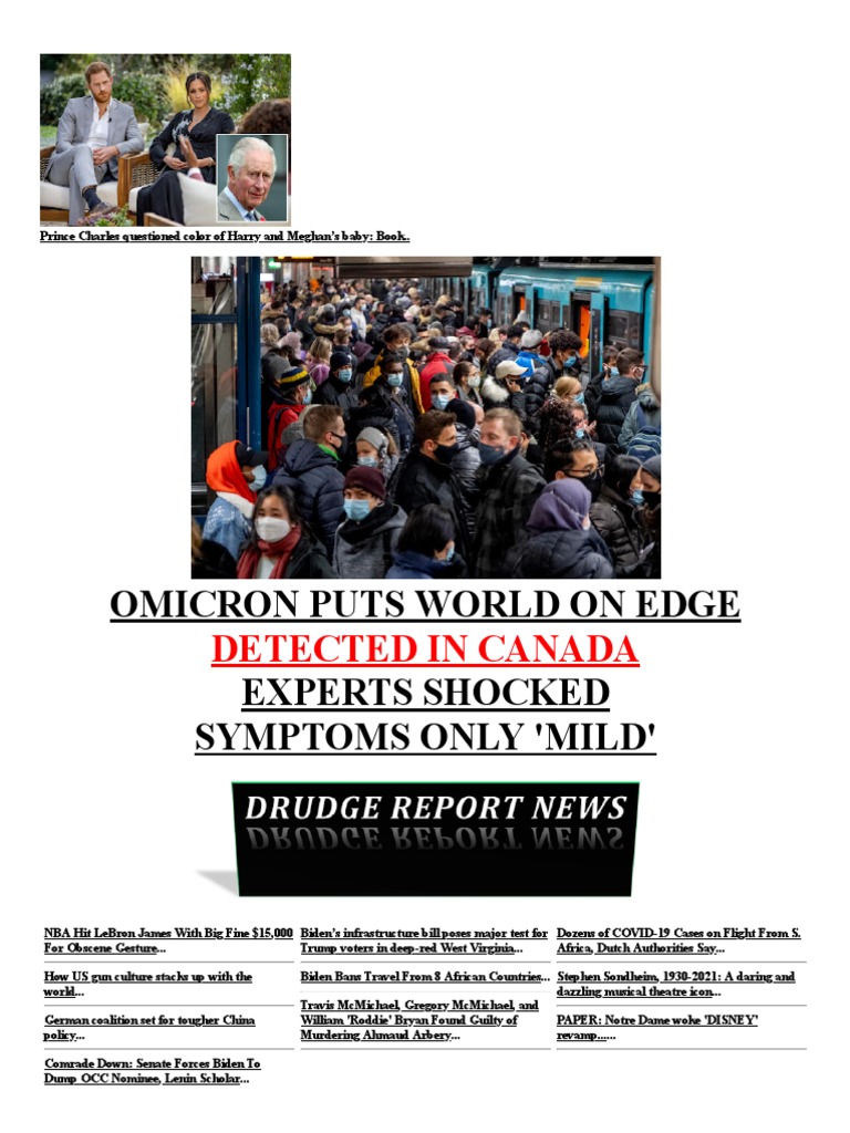 DRUDGE REPORT NEWS 2021 - Breaking News From Official Drudge Report ...