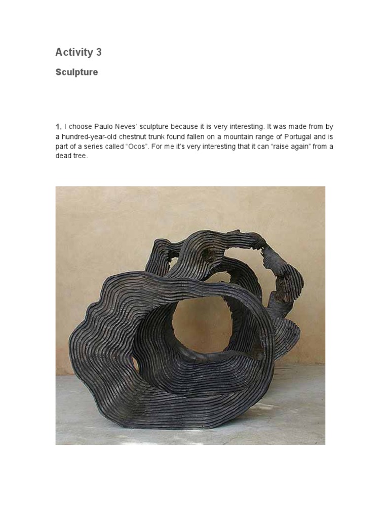 Sculpture Activity 3.PDF - Pdfcompressor 289686 | PDF | Sculpture