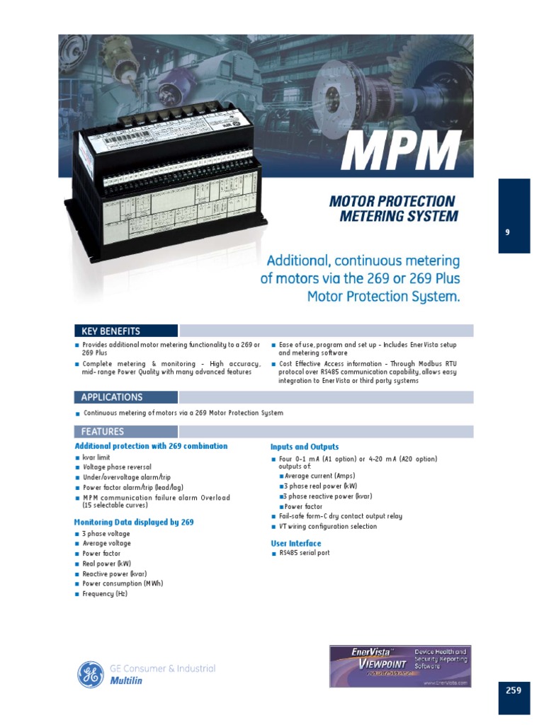 Key Benefits: Additional Protection With 269 Combination Inputs and ...