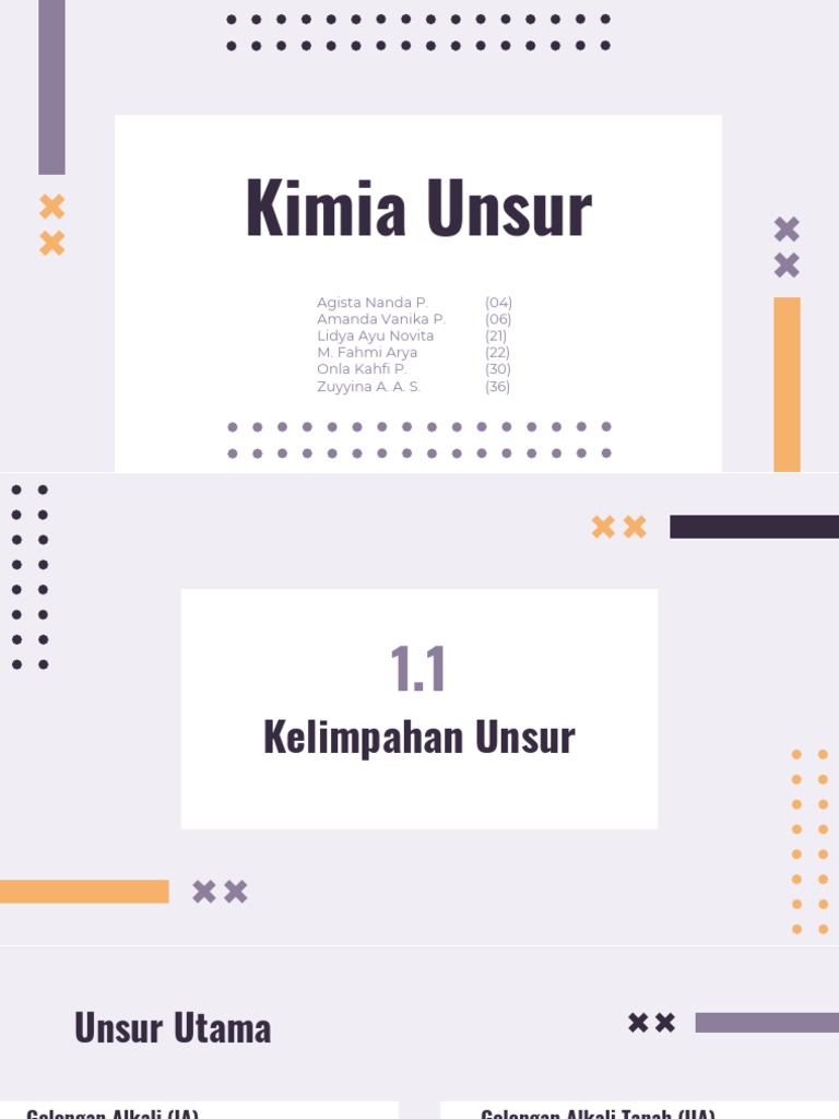Kimia Unsur | PDF