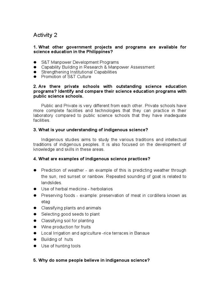 STS Act 2 | PDF | Science | Knowledge