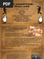 Debate Pugadlawin Balintawak | PDF | Philippines | Metro Manila