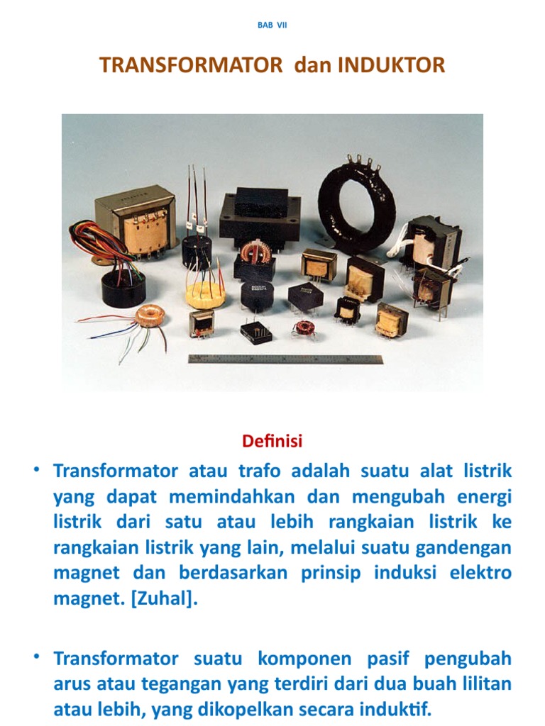 Bab 7 Transformator Dan Induktor | PDF