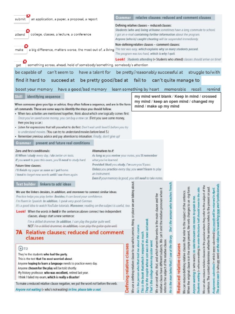 English. Personal Best. B2 Upper Intermediate. StudentBook. Unit 7 | PDF