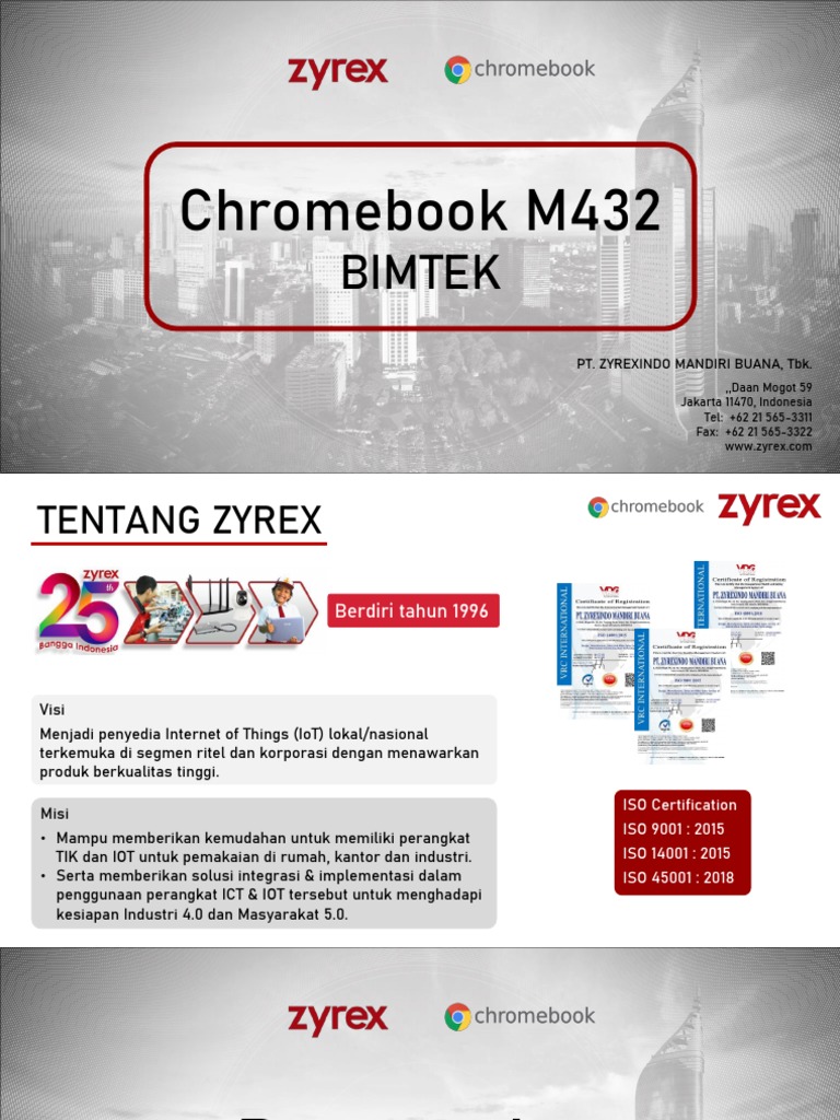 Materi - Pengenalan Chromebook | PDF